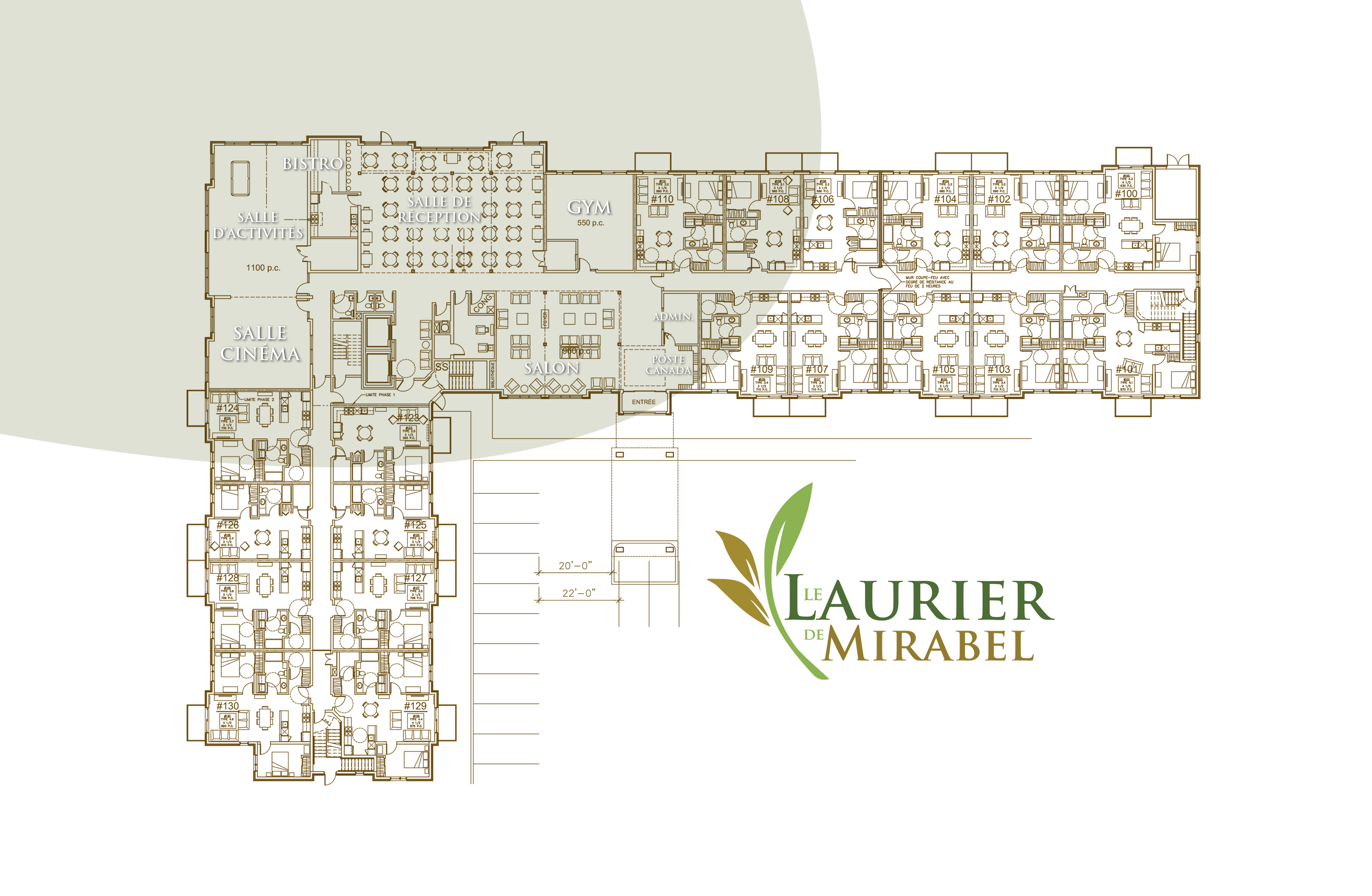 laurier_niveau-1-aire-communs - Le Laurier de Mirabel